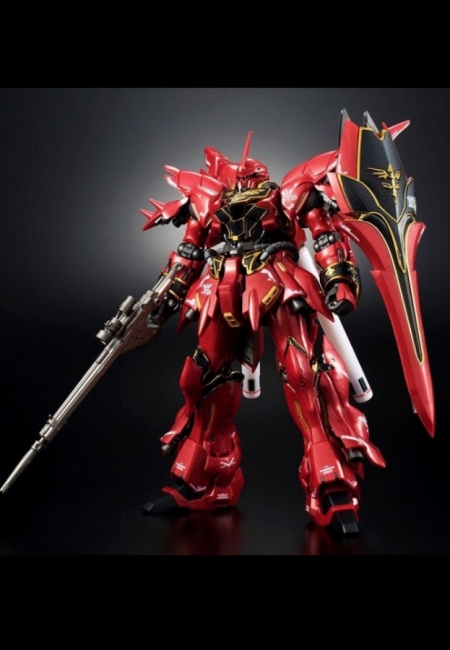 P-BANDAI - RG 1/144 THE GUNDAM BASE LIMITED SINANJU [METALLIC GLOSS ...